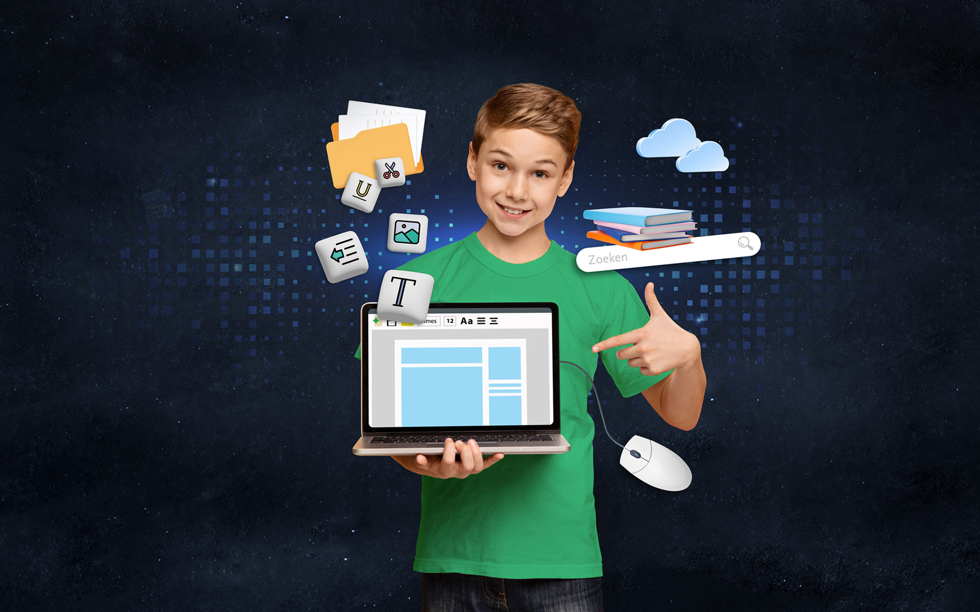 Blits Maak je digitale schrijfproject | Voor een stevige basis